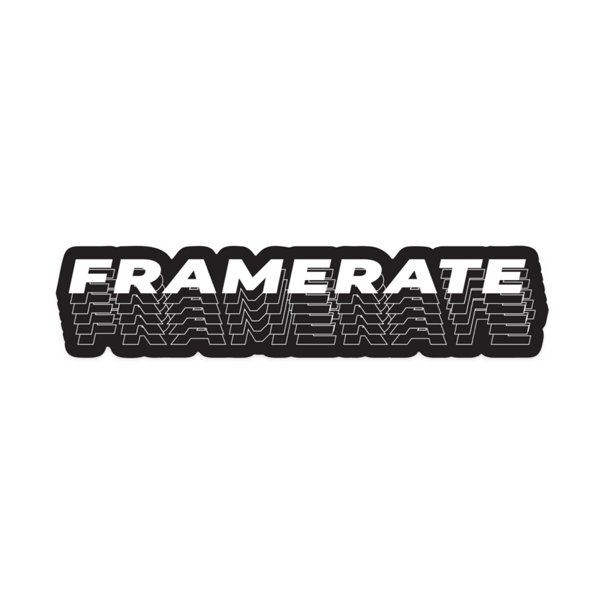 FrameRate 3D Sticker
